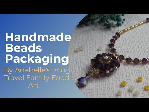 Handmade Beads Accessories Packaging/DIY beads/Easy packing - YouTube