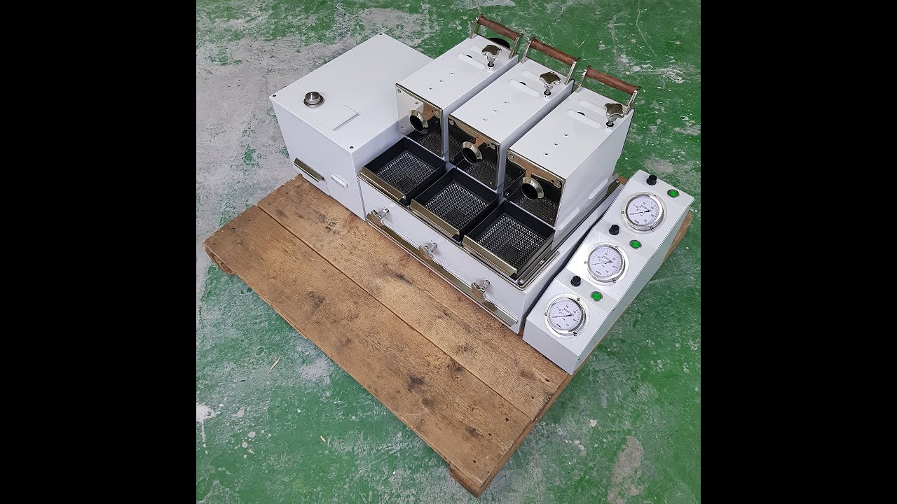 PROBAT BR3 P100 coffee roaster / Sample Roaster _ As New - YouTube