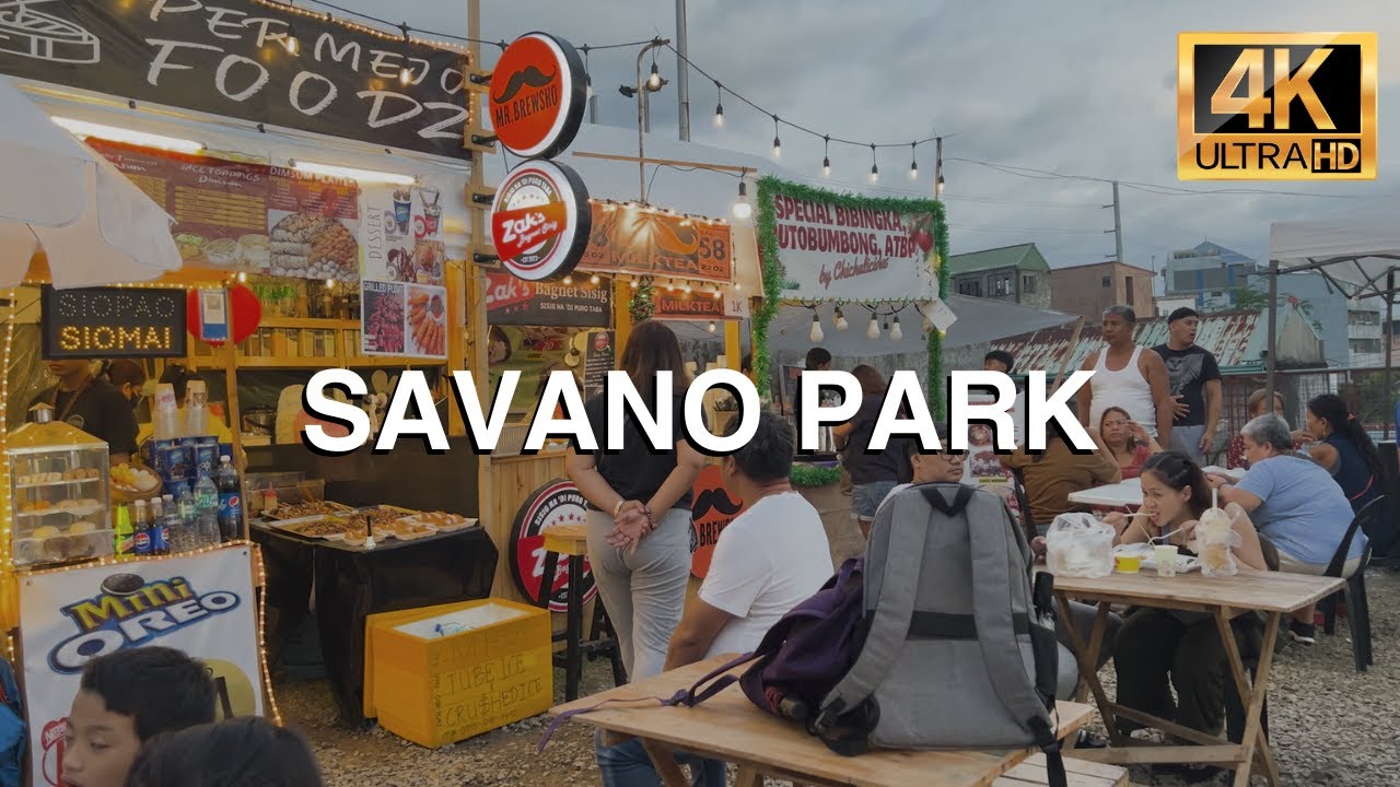 SAVANO PARK Update | Walking Tour [4K] Philippines 2023 - YouTube