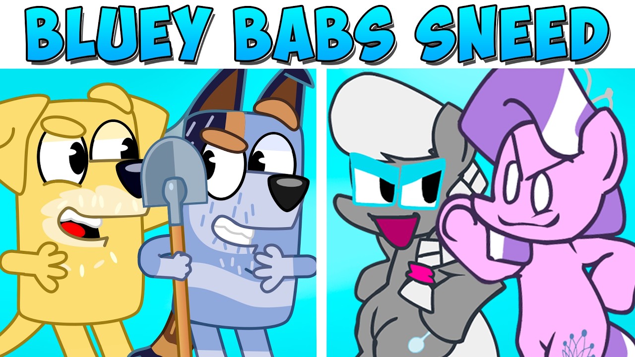 FNF Character Test | Gameplay vs Playground | Babs Sneed But Bluey ...