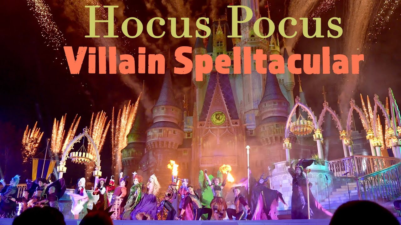 Hocus Pocus Villain Spelltacular [4K] Walt Disney World - YouTube