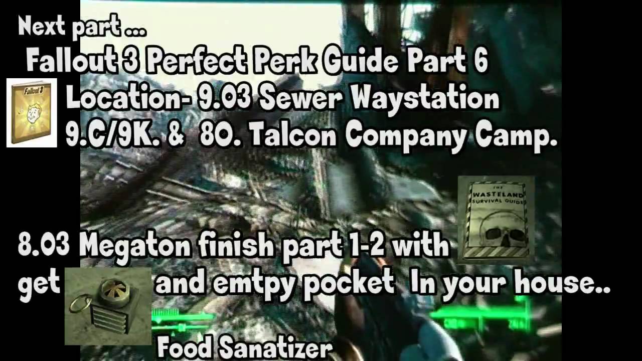 Fallout 3 Perfect Character Perk Guide part 05 Walktrough - YouTube