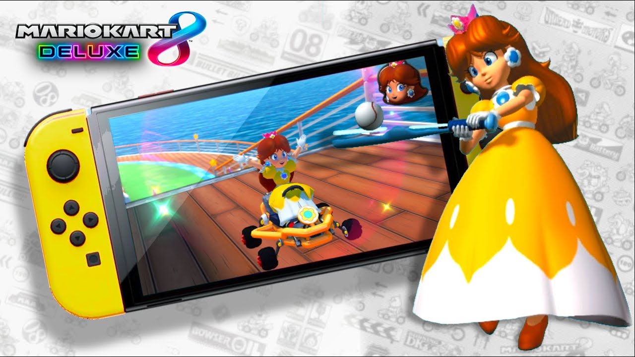 Daisy (N64) Showcase ┃MK8 Deluxe mod - YouTube