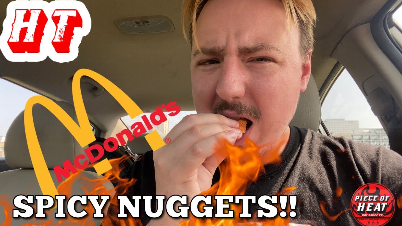 McDonalds New Spicy Nuggets! Mighty Hot Sauce is Legit! Heat Treats ...