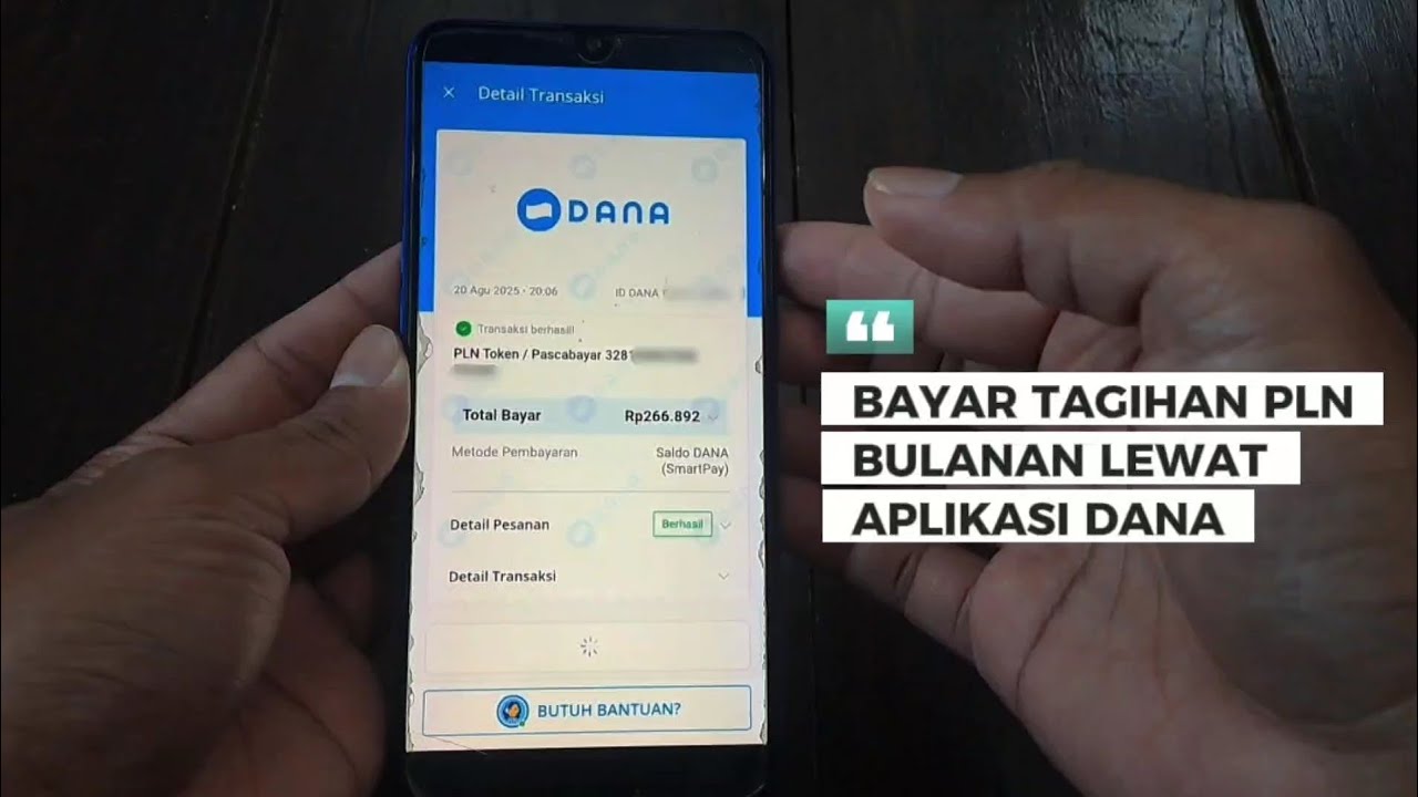 Cara Bayar Tagihan Listrik PLN Bulanan Lewat Dana | Bayar Listrik PLN ...
