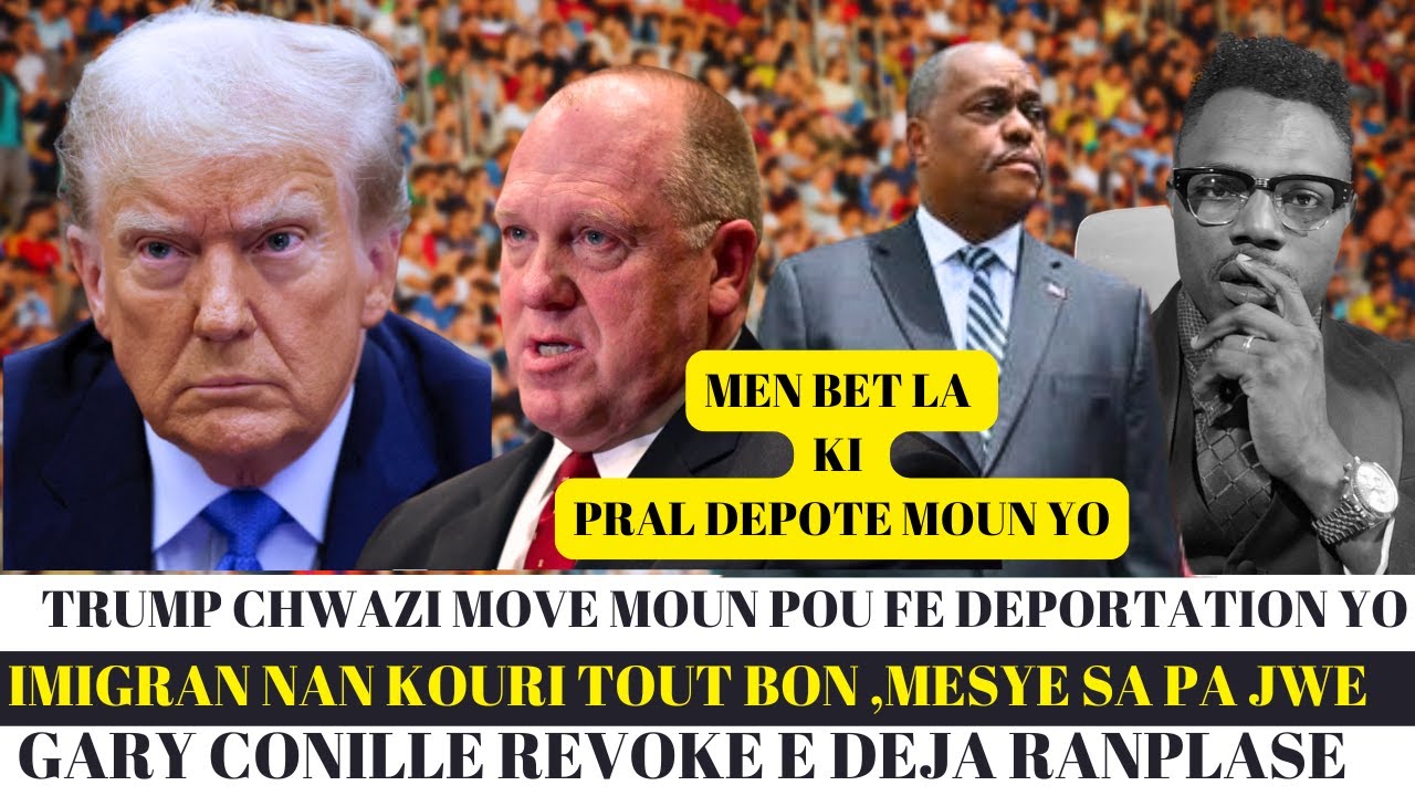 Donald trump nome responsab imigration an,imigran nan kouri tout bon ...