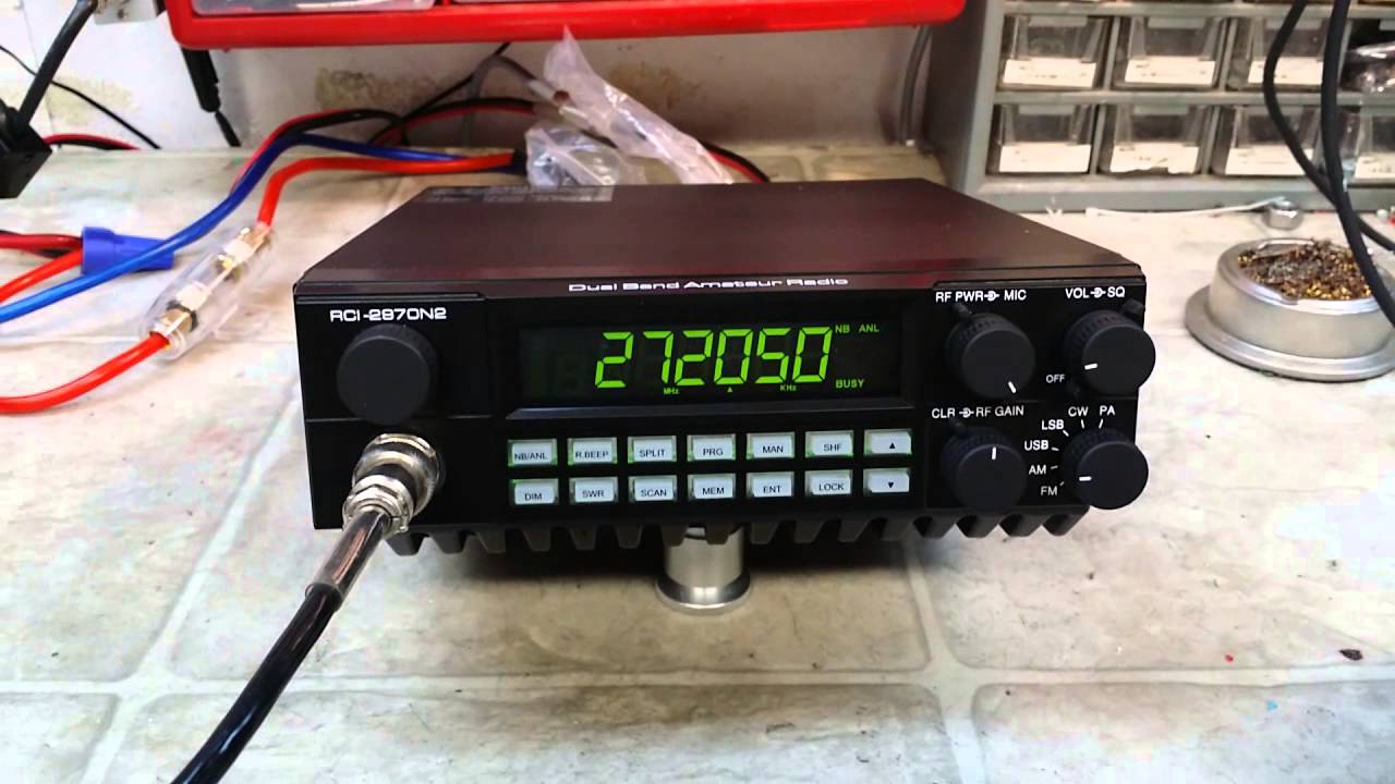 RCI-2970N2 tune up report for Larry in KS - YouTube