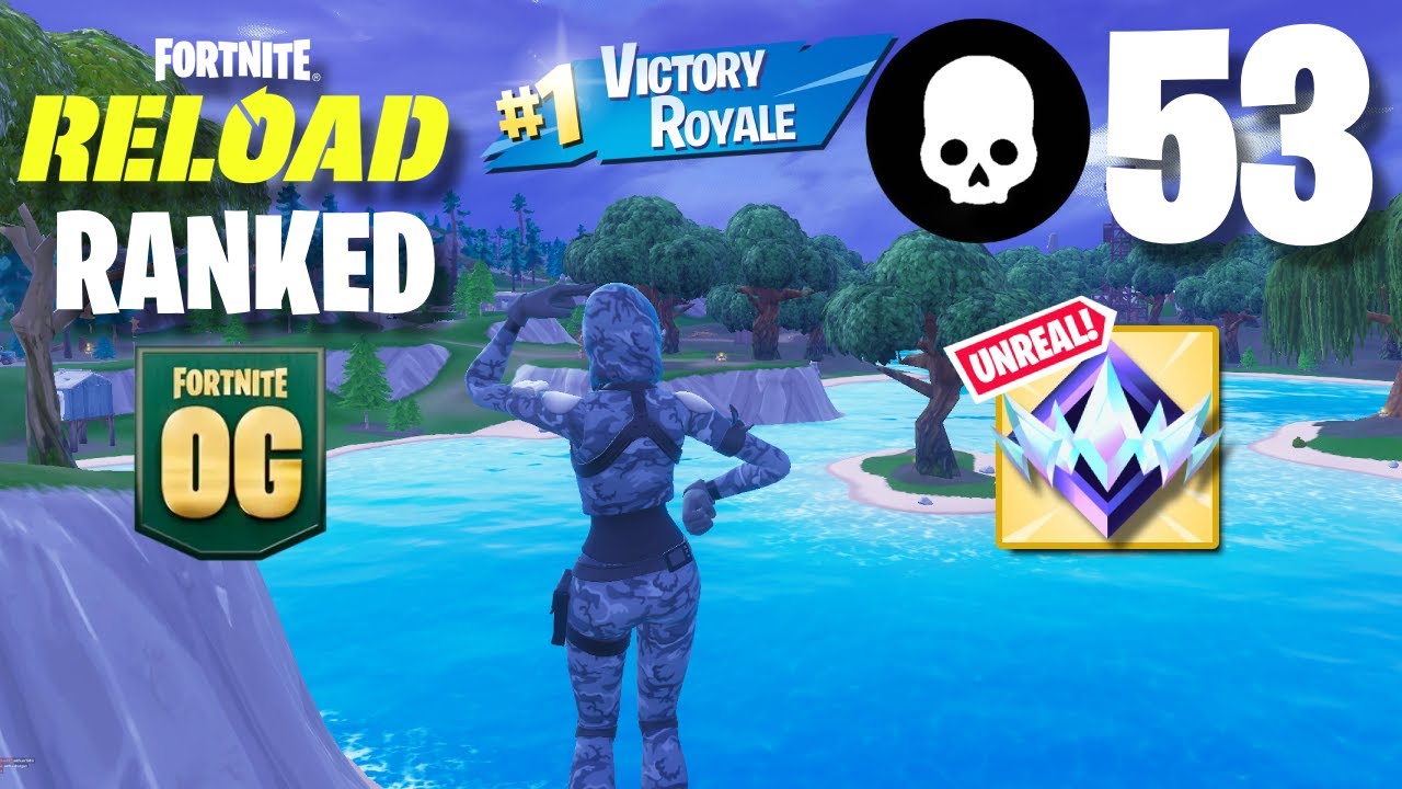 OG Fortnite Reload RANKED | High Kill Zero Build Gameplay | Keyboard ...