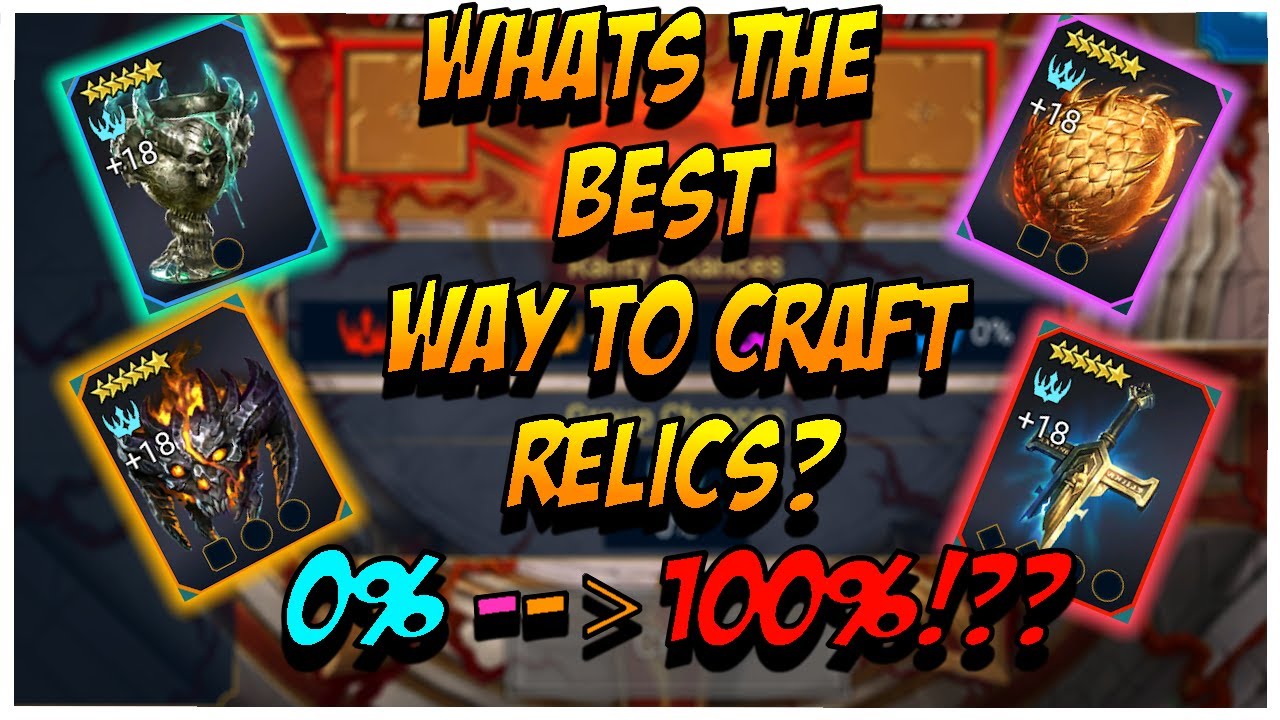 Insight Into Relic Crafting!!! | Raid: Shadow Legends - YouTube