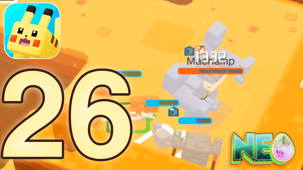 Pokemon Quest: Gameplay Walkthrough Part 26 - Machamp Is So Strong ...