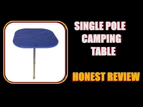 SINGLE POLE CAMP TABLE !!!...Honest Opinion...!!! - YouTube
