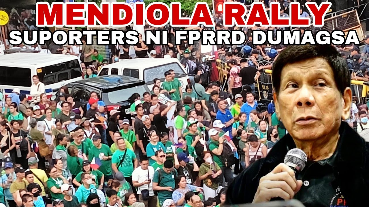 MENDIOLA RALLY DUTERTE SUPORTERS DUMAGSA - YouTube