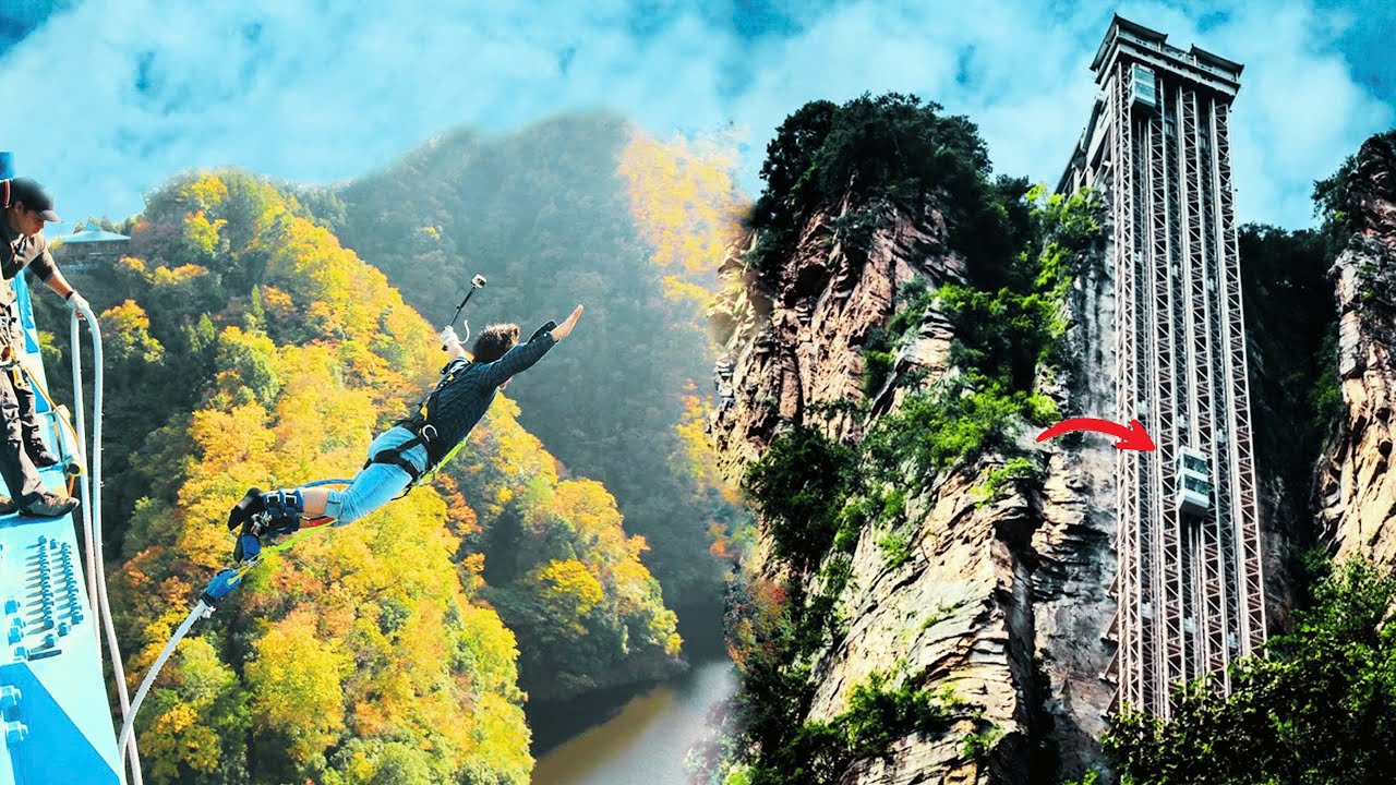 The World’s Tallest Outdoor Elevator in the Sky | China’s Mountain ...