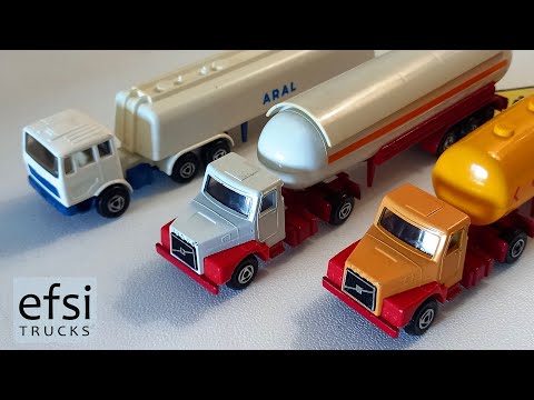 Efsi trucks 1/87 diecast - Review