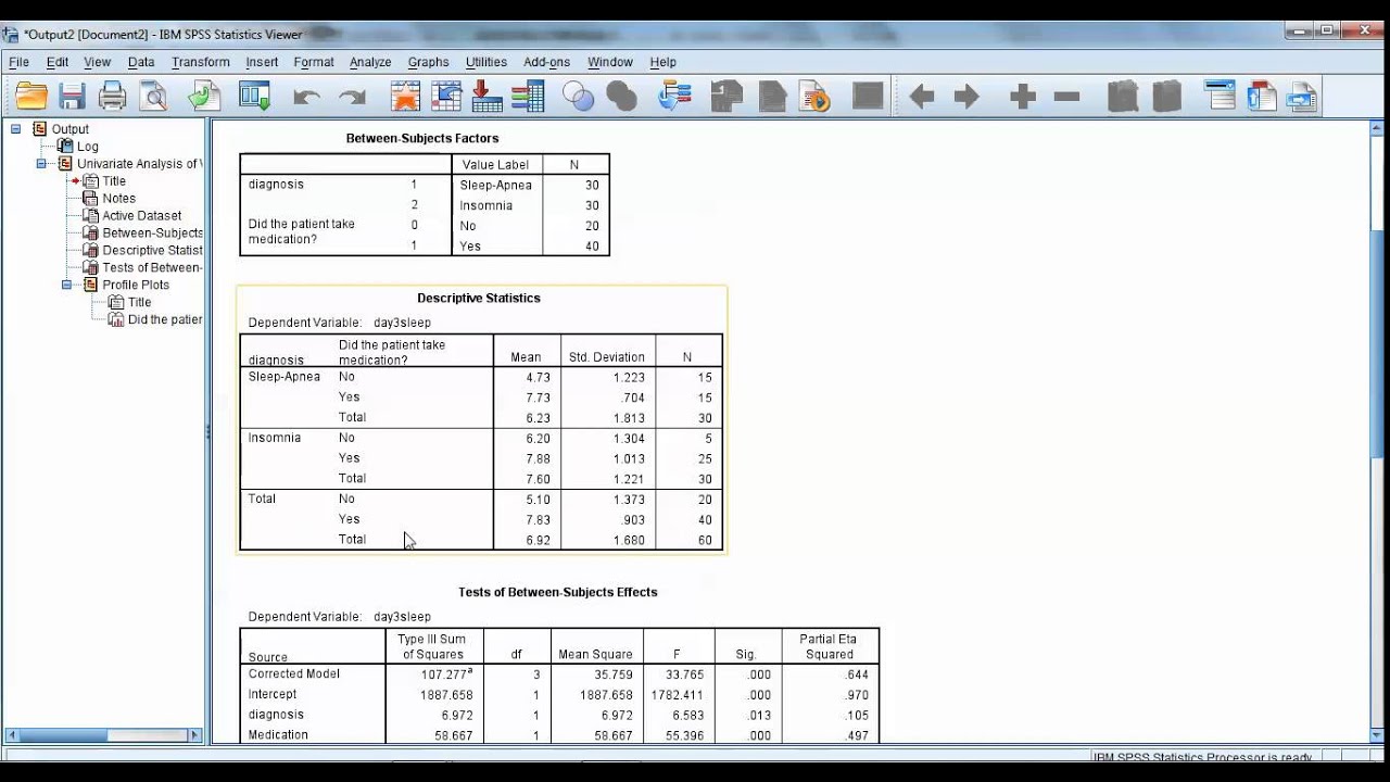 Factorial ANOVA - YouTube