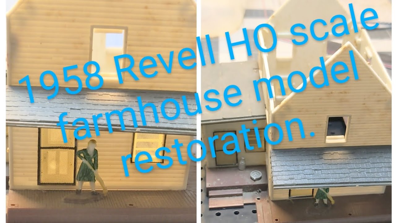 1958 Revell HO Scale model restoration. 😎👍 - YouTube