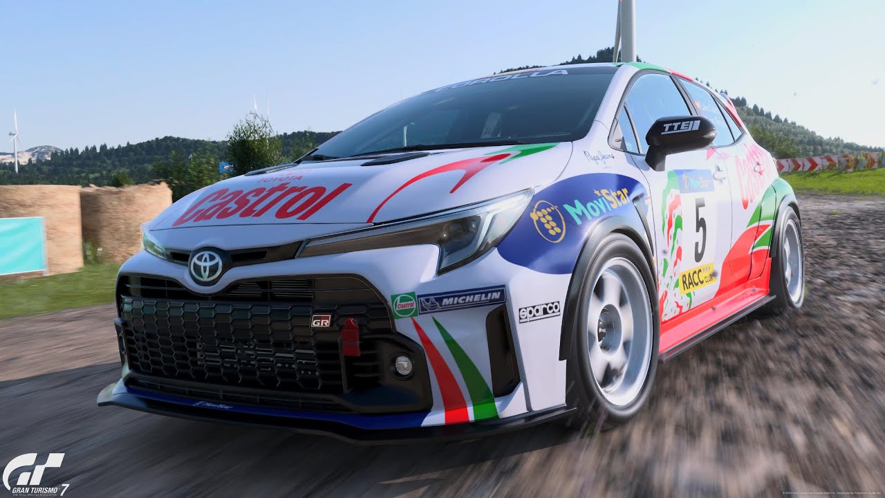 Gran Turismo 7 | Toyota GR Corolla Castrol 'RM Rally2 - Sardegna ...