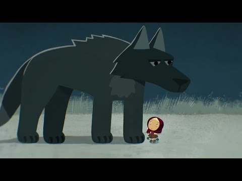 La Niña y El Lobo Gigante - Moroshka 👧🏻🐺 Dibujo Animado Corto 🐱 ToonsMania