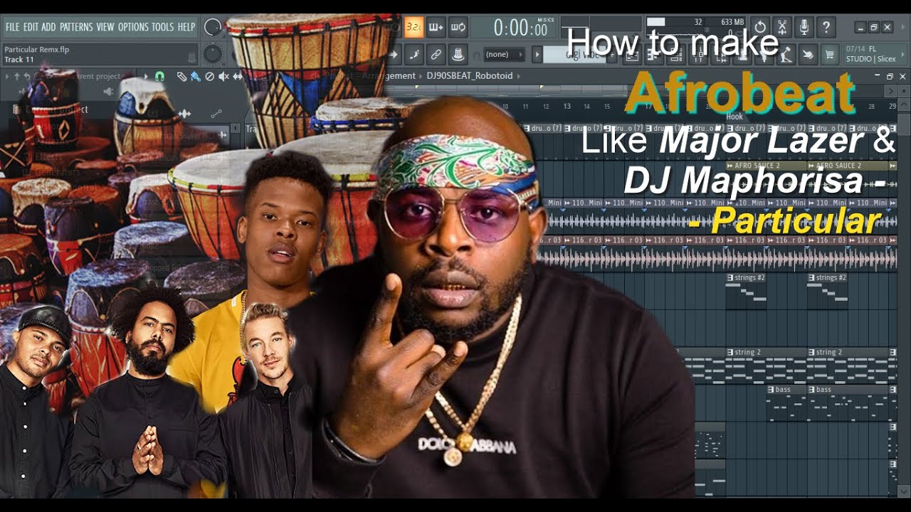 HOW TO MAKE AFROBEAT LIKE MAJOR LAZER AND DJ MAPHORISA - YouTube