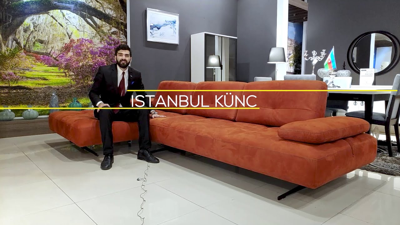 Saloglu Mebel - İstanbul künc divan - YouTube