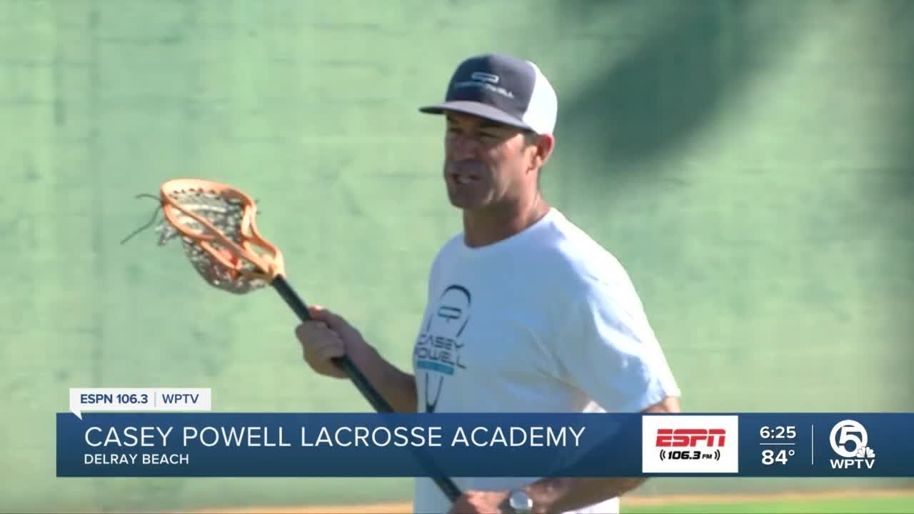 Casey Powell lacrosse academy kickoff camp - YouTube