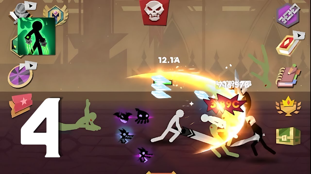 Epic Stickman: RPG Idle Game Gameplay Walkthrough Part 4 (Android ...