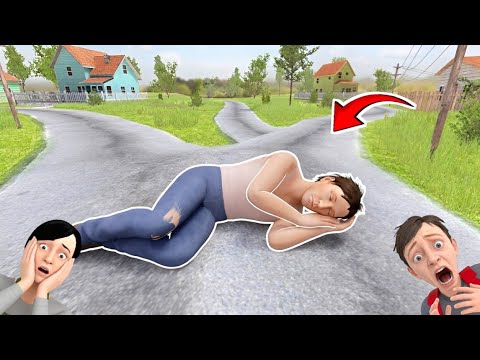 Schoolboy Runaway Stealth - But Gena Fell Asleep in the Middle of the Road | Full Gameplay. 