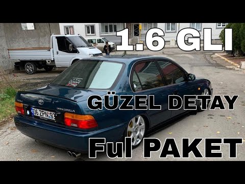GLİ 1,6 TOYOTA COROLLA FUL+DETAYLI GÜZELLİK CENGİZ KURTOGLU MODIFIED TOYOTA COROLLA