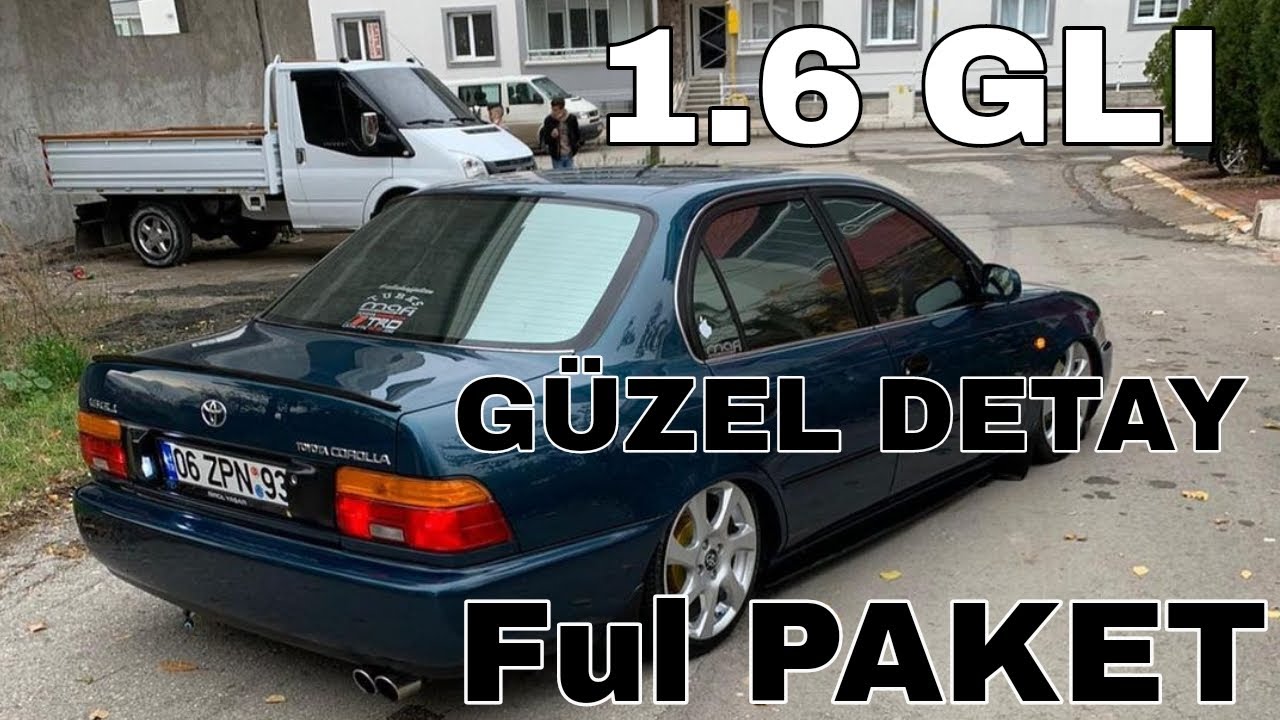 GLİ 1,6 TOYOTA COROLLA FUL+DETAYLI GÜZELLİK CENGİZ KURTOGLU MODIFIED ...