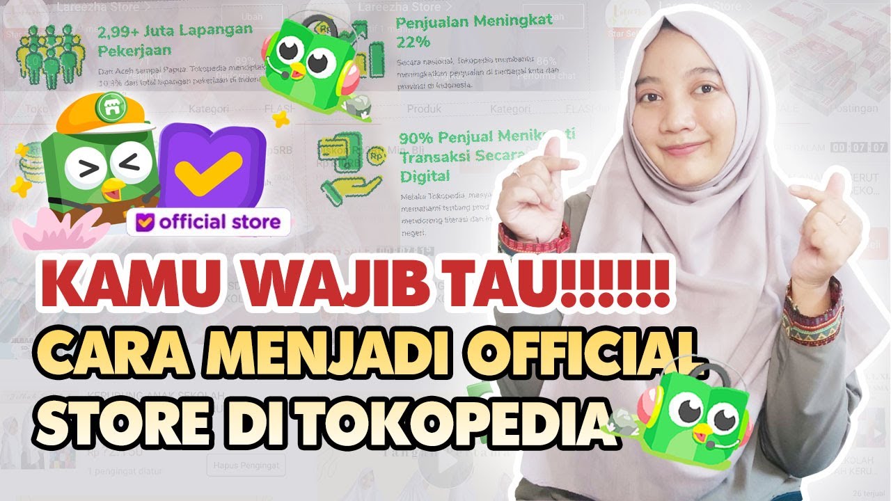 CARA MENJADI OFFICIAL STORE DI TOKOPEDIA UPDATE TERBARU!!! SYARAT JADI ...
