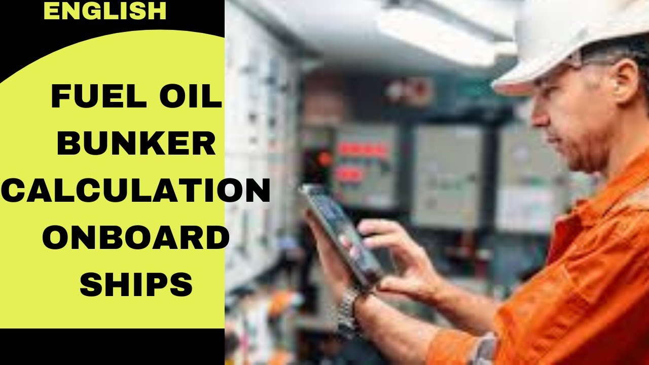 HOW DO THEY DO... HOW TO DO BUNKER SOUNDING CALCULATION.... - YouTube