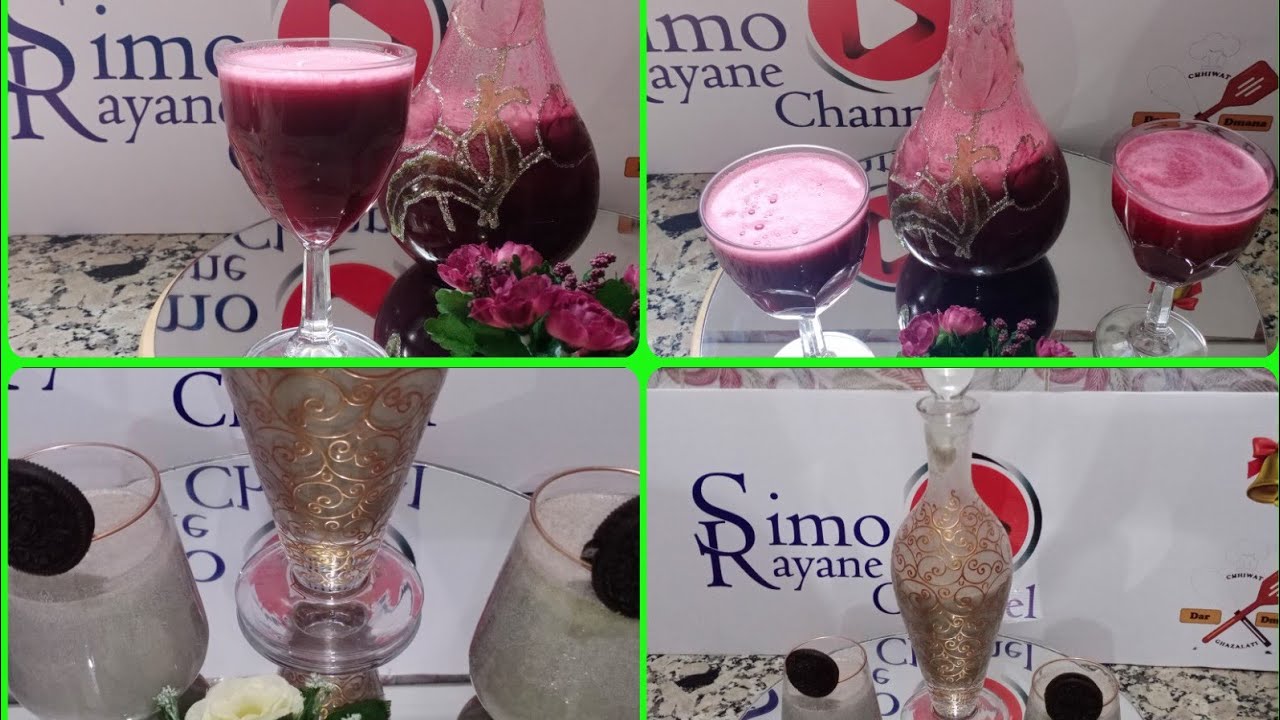 #jus_betterave#jus_oreo عصير صحي #الباربة و #التفاح العصير الثاني # ...