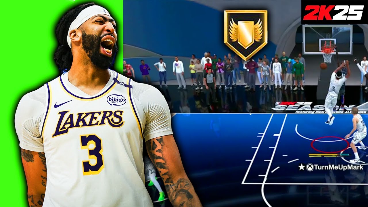 My ANTHONY DAVIS Build Was Racking Up STOCKS In NBA 2K25... - YouTube