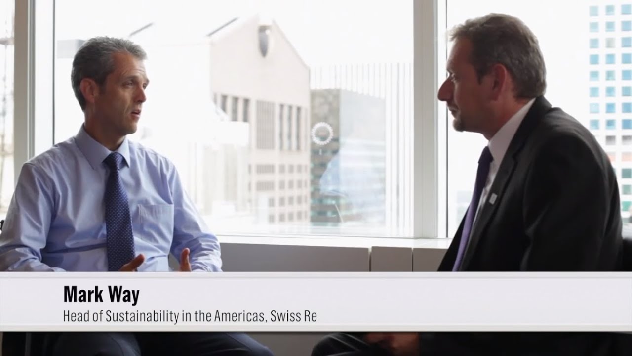 Mark Way, Head of Sustainability in the Americas for Swiss Re - YouTube