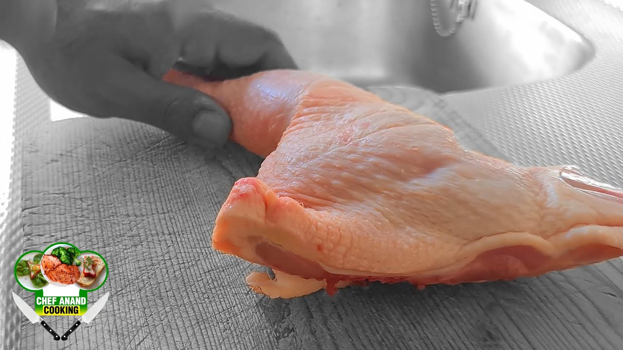 KIP HAKKEN TECHNIEK | CHICKEN CUTTING TECHNIQUE | Chef Anand Cooking ...