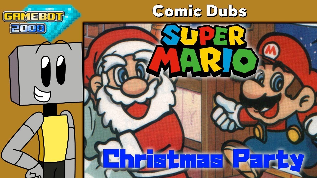 Super Mario: Christmas Party Comic Dub - YouTube