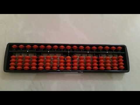 How to count numbers 1 to 100 using abacus - YouTube