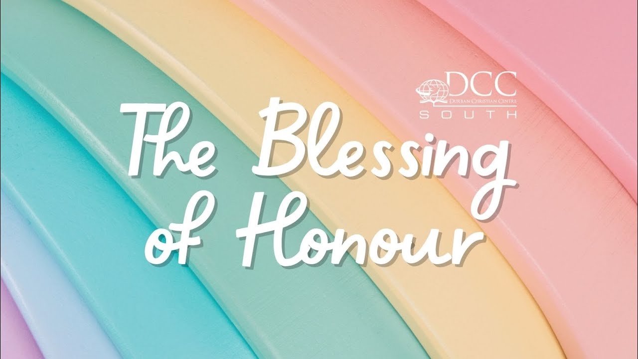 The Blessing of Honour | Sunday 22nd January 2023 | Pastor JP Wessels ...