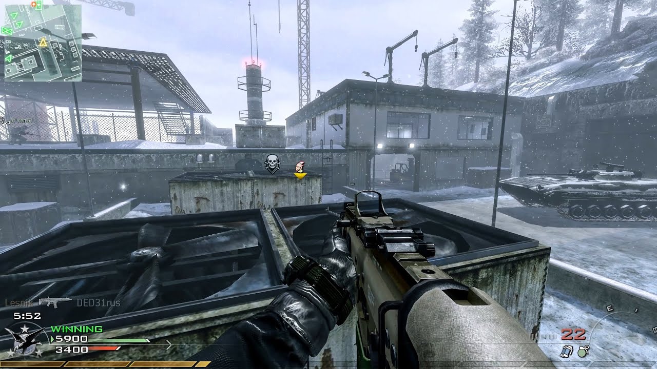 Call of Duty: Modern Warfare 2 - Team Deathmatch Gameplay (No ...