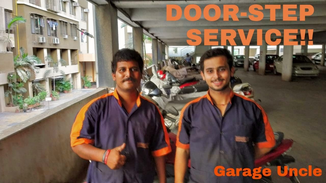 Two wheeler Service at Home - YouTube