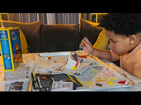 DIY National Geographic Volcano kit - YouTube