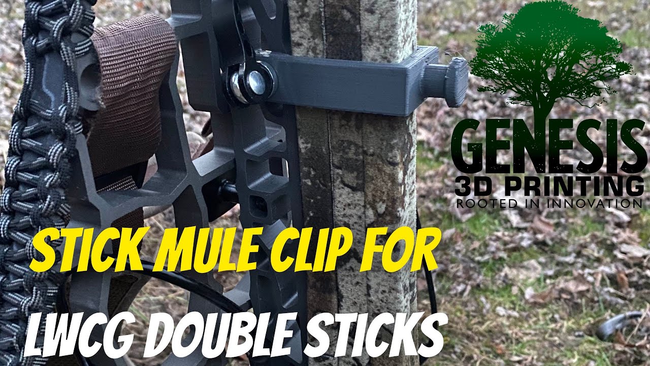 Stick Mule Clip for LWCG Double Step Sticks - YouTube