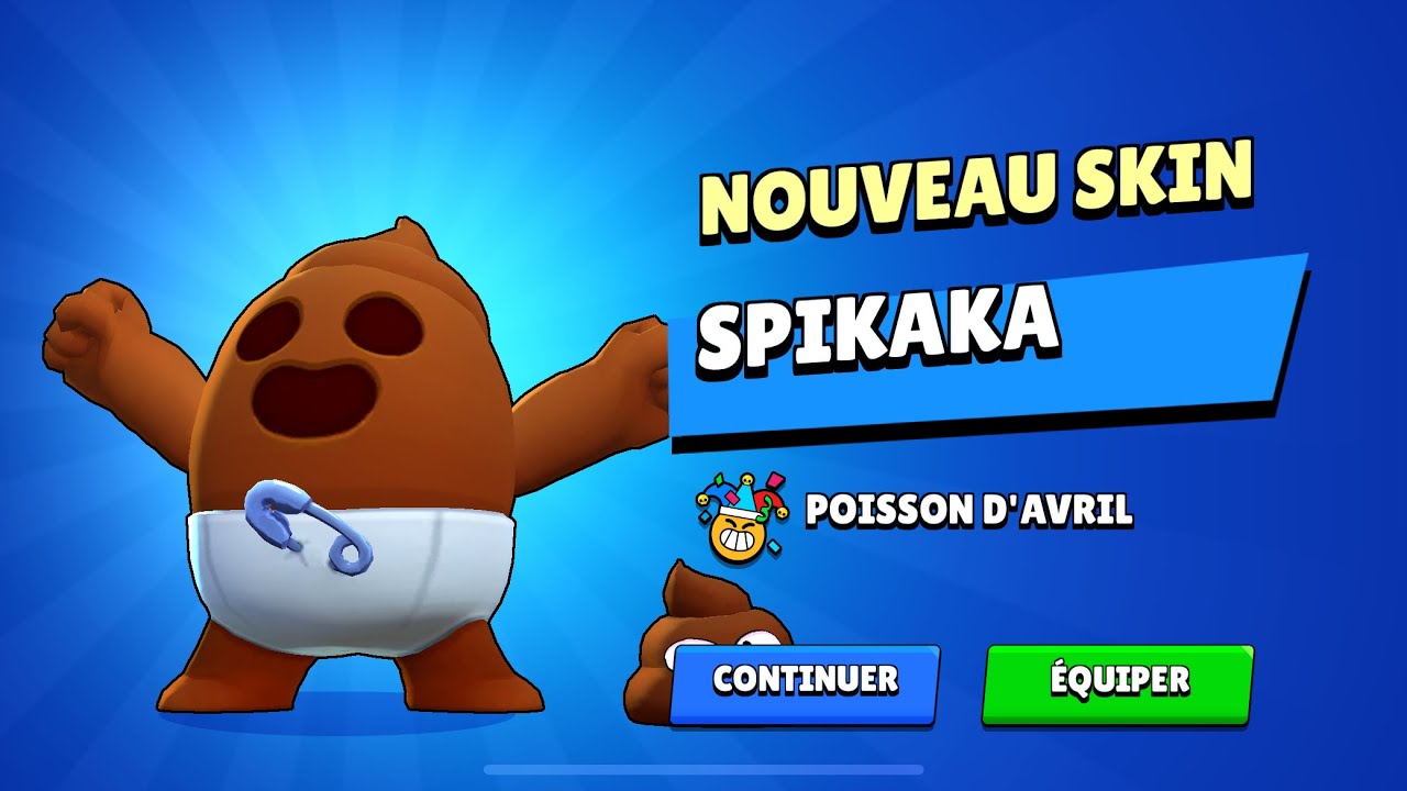 J’ACHÈTE LE SKIN SPIKE CACA 💩 !! - YouTube