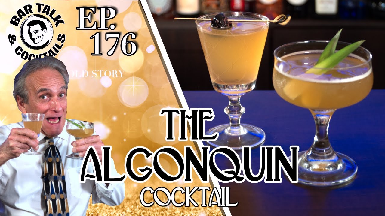 THE CLASSIC ALGONQUIN COCKTAIL and equally classic Algonquin Hotel ...