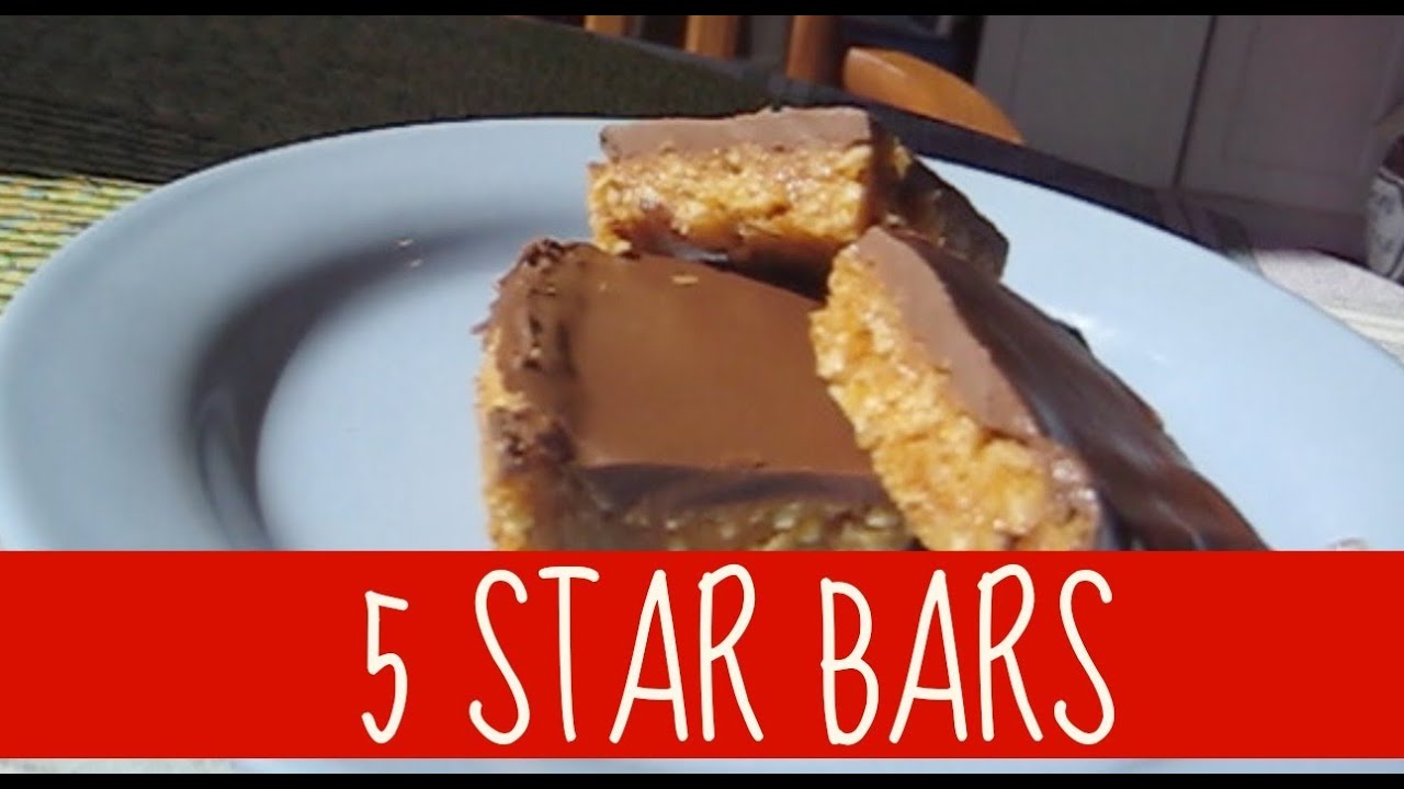 HOW TO MAKE 5 STAR BARS | CUPCATS - YouTube
