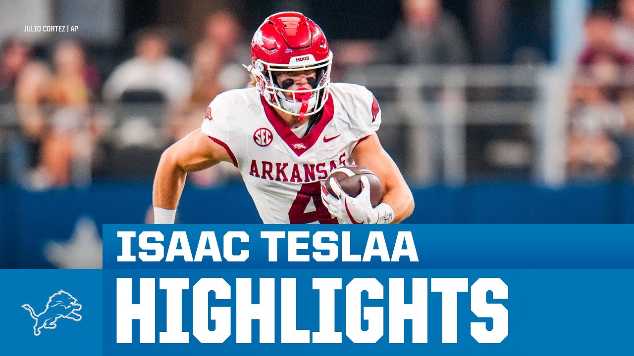 Isaac Teslaa Highlights | 2025 NFL Draft - YouTube