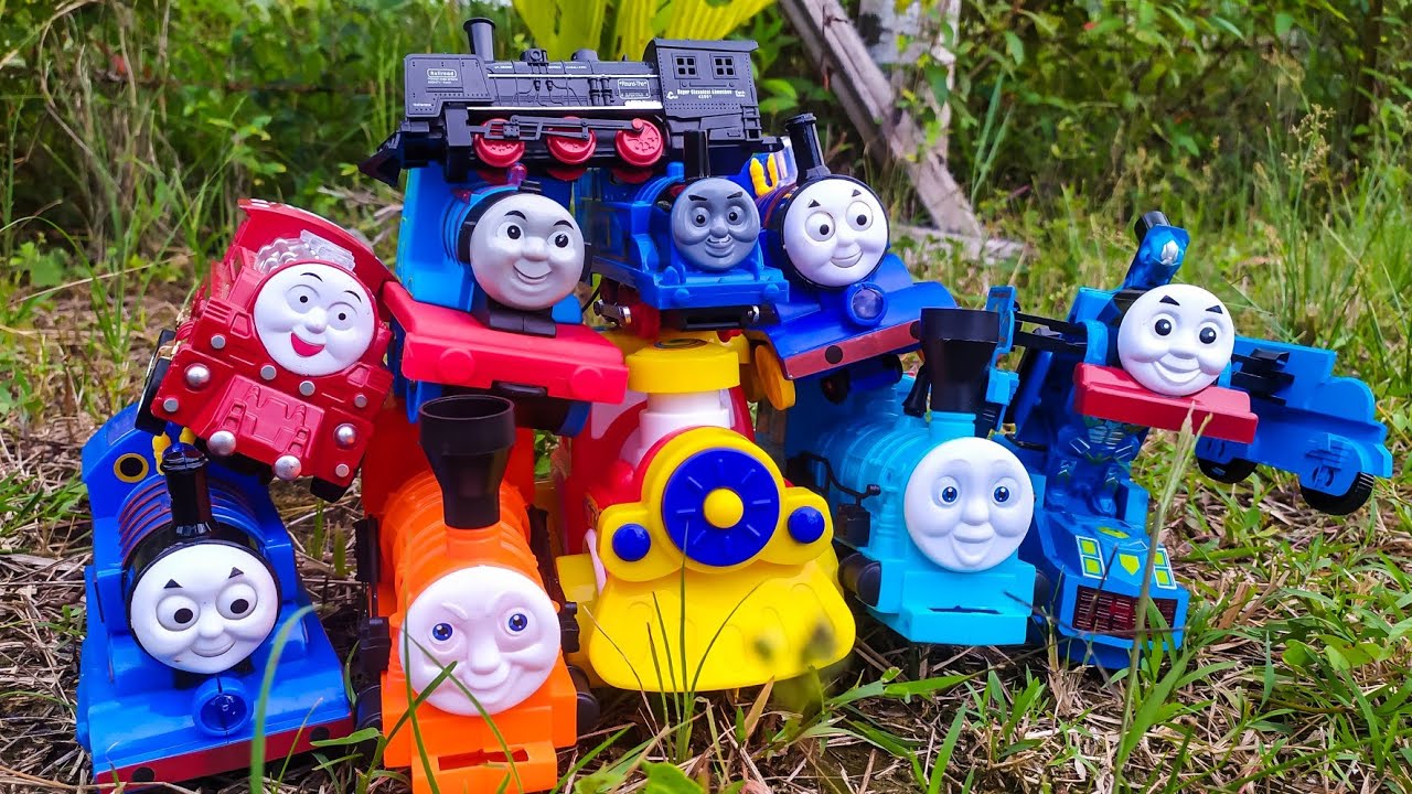 Mencari Mainan Kereta Api Thomas And Friends, Thomas Robot, Cartoon ...