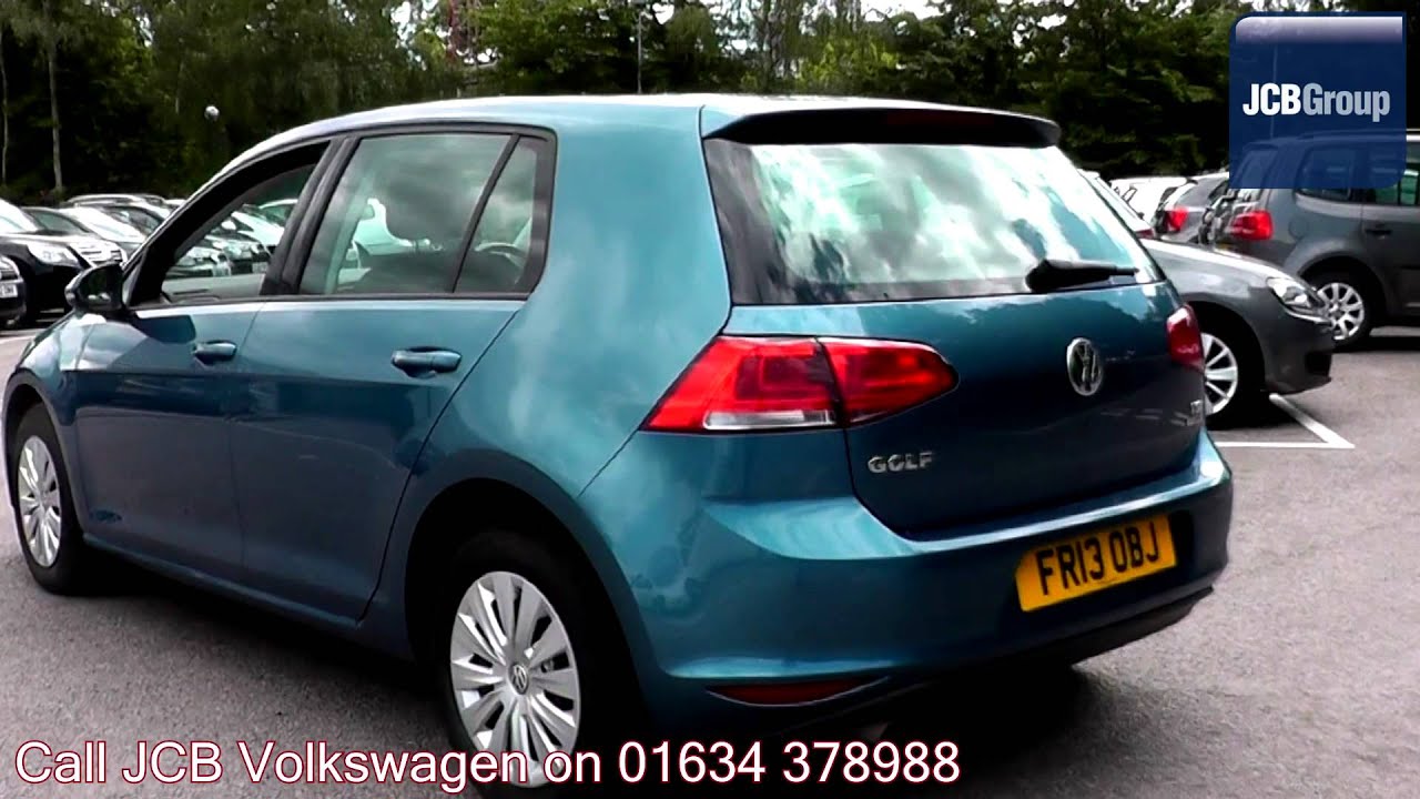 2013 Volkswagen Golf S 1.4l Pacific Blue Metallic FR13OBJ for sale at ...
