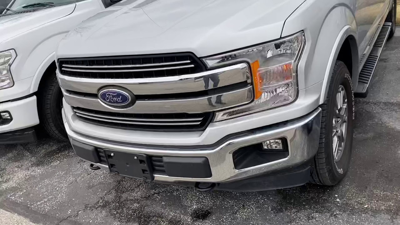 2018 f150 lariat silver - YouTube