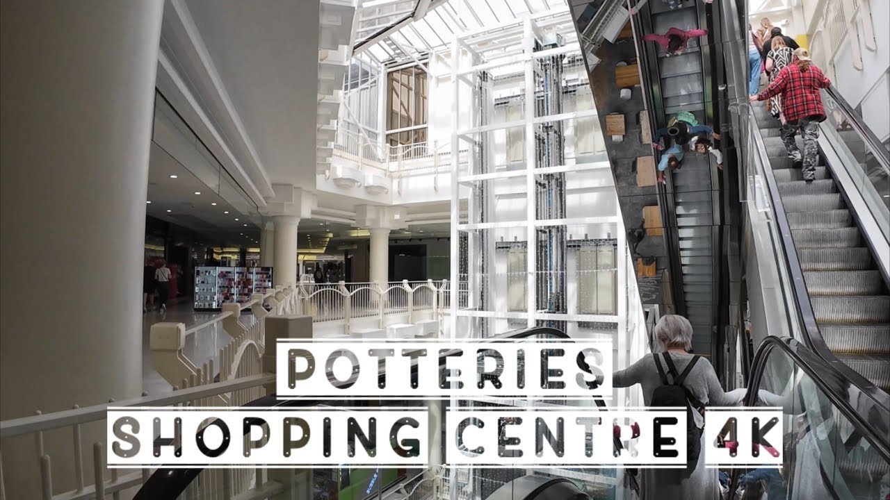 Potteries Shopping Centre 4K Tour - Hanley, Stoke-On-Trent - 21st July ...